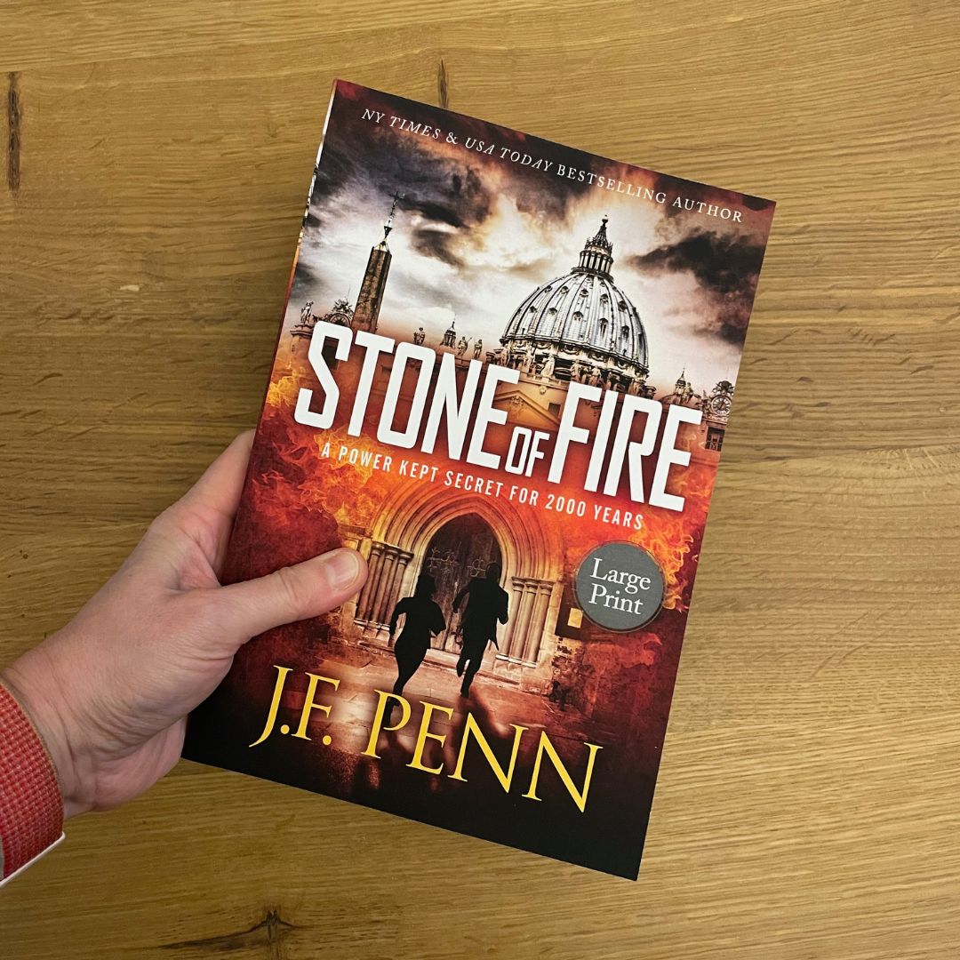 Stone of Fire by J.F. Penn | ARKANE Thriller Book 1 – JFPennBooks